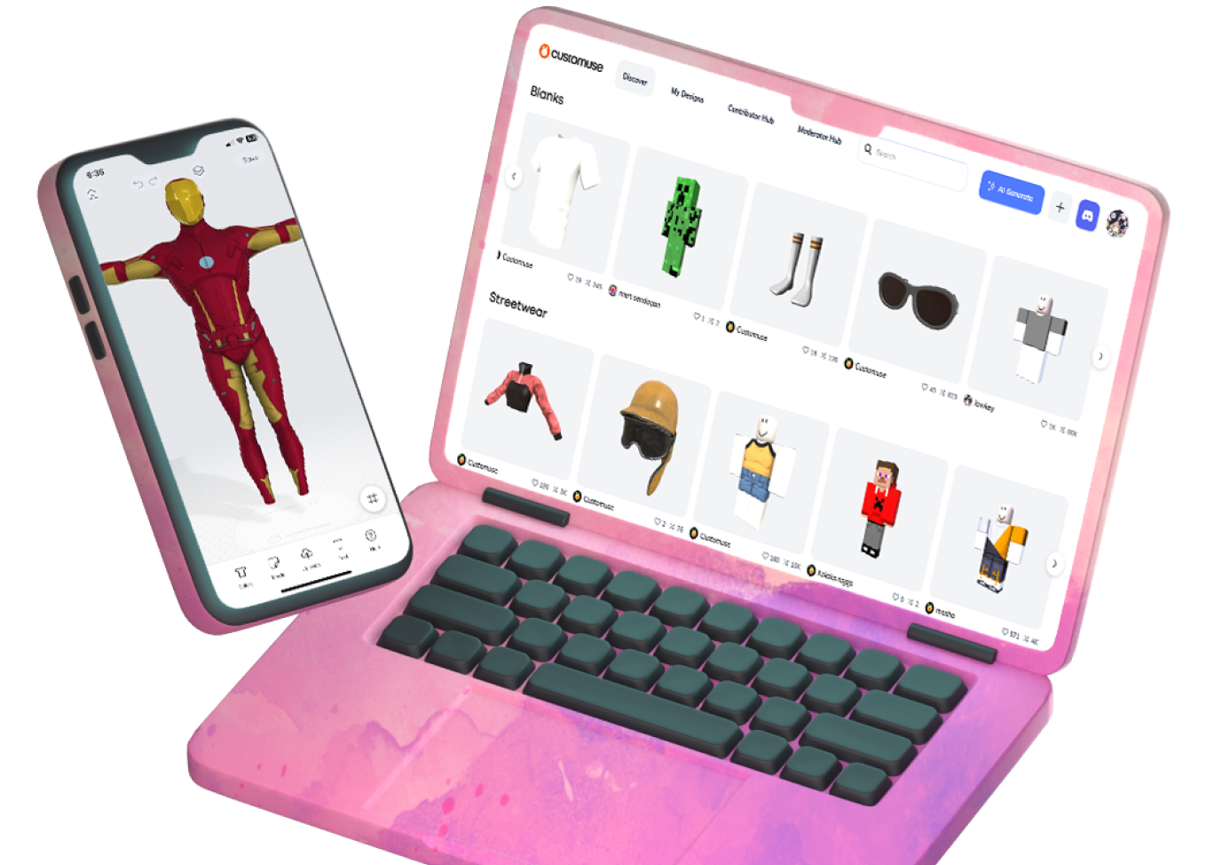 Customuse free tools & features